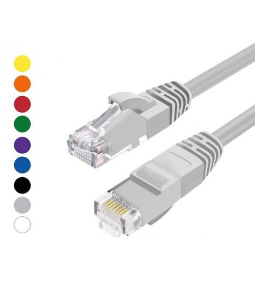 BNET CAT 6 UTP LSZH RJ45 PATCH CORD GREY 3M