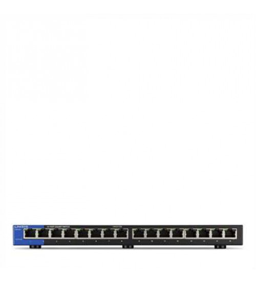 LINKSYS LGS116 16-PORT DESKTOP BUSINESS GIGABIT SWITCH