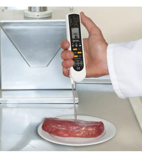 PCE-IR 100: Foldable Infrared Probe Thermometer with HACCP System (IR ...