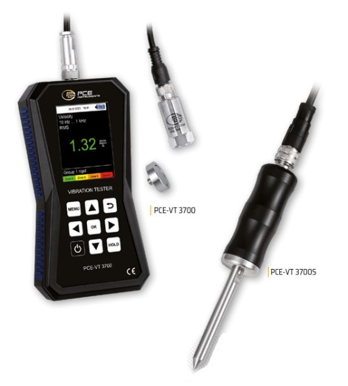 PCE-VT 3700 / PCE-VT 3700S: Vibration Meter
