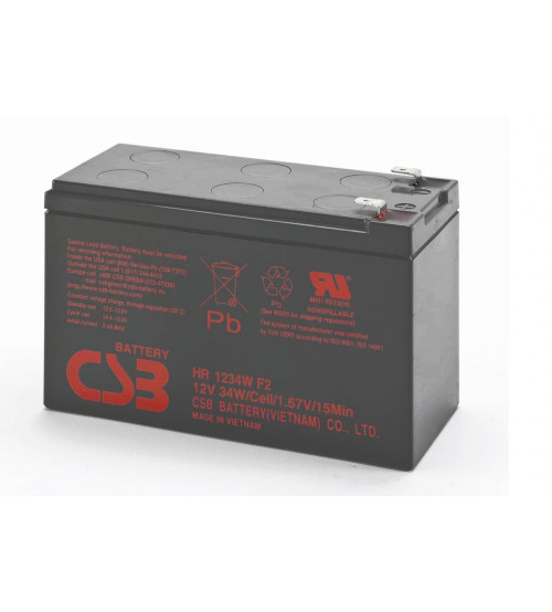 HR1234W / CSB VRLA Battery 12V 9AH