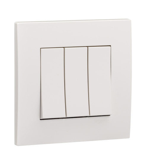 16AX 250V 3GANG 1WAY SWITCH, WE